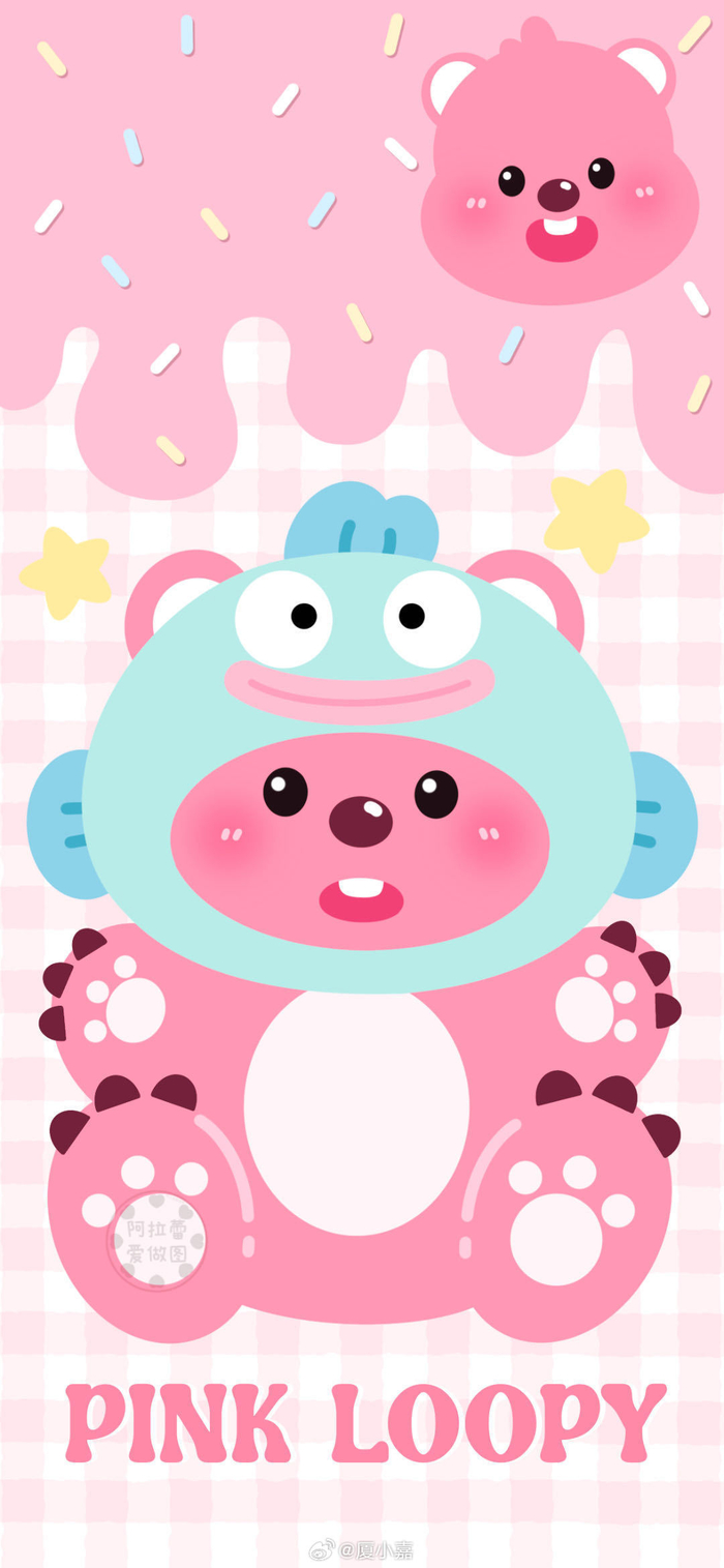 一大波Loopy小海狸壁纸来咯🍣 cr.甜滋滋的草莓酱