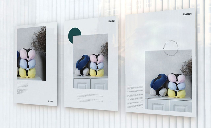 ILAHUI 恋惠优品百货品牌logo设计及vi设计 ：好西好品牌策划|优品|百货|vi设计