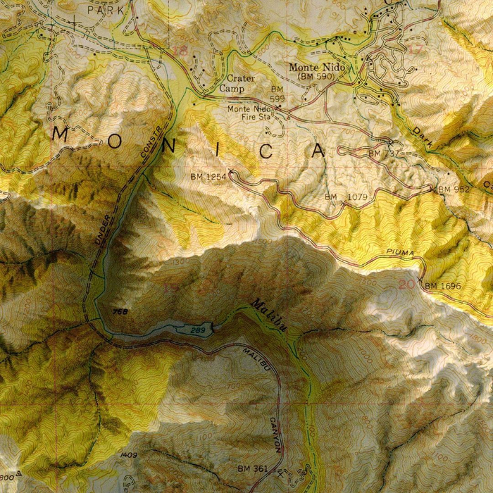 插画师 Scott Reinhard 通过数字技术将老地图变成了立体风格这些地