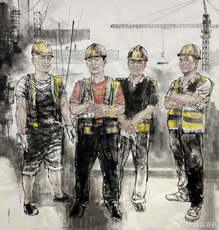 新年新气象·金龙报春时——著名画家彭华竞|国画|艺术|人物|写生|作品_新浪新闻