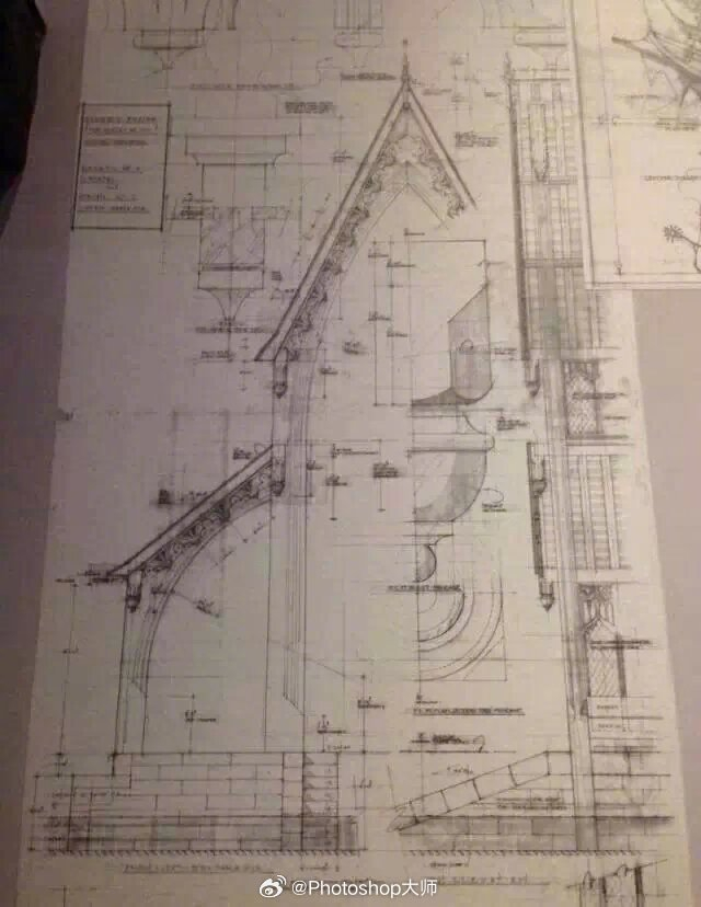 《哈利波特》原画手稿