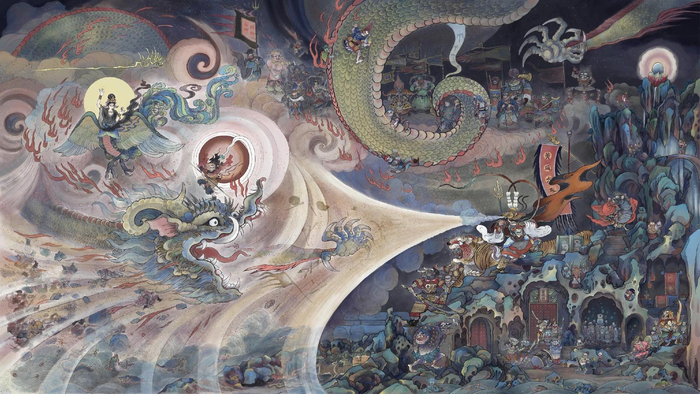 《黑神话：悟空》 每章结尾的壁画 8K原图 我保留一套 分享给大家