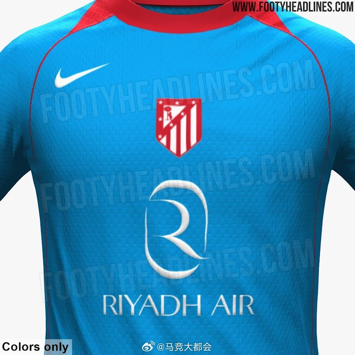 下赛季马竞的第三套球衣，来自Nike的Tatol 90 2025模板|马竞|Nike|守门员_新浪新闻