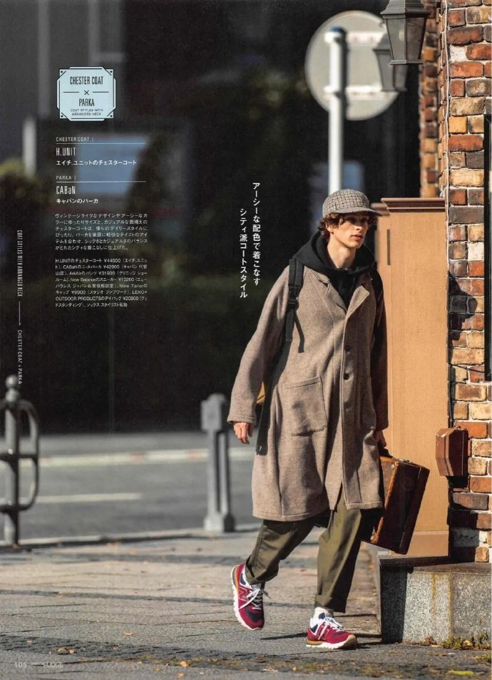 潮男们的街拍合辑Mens FUDGE 2021.12