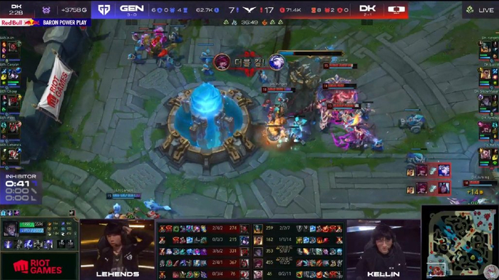 LCK大战Canyon手刃老东家！GenG让一追二击败DK|老东家|比赛|射手_新浪新闻