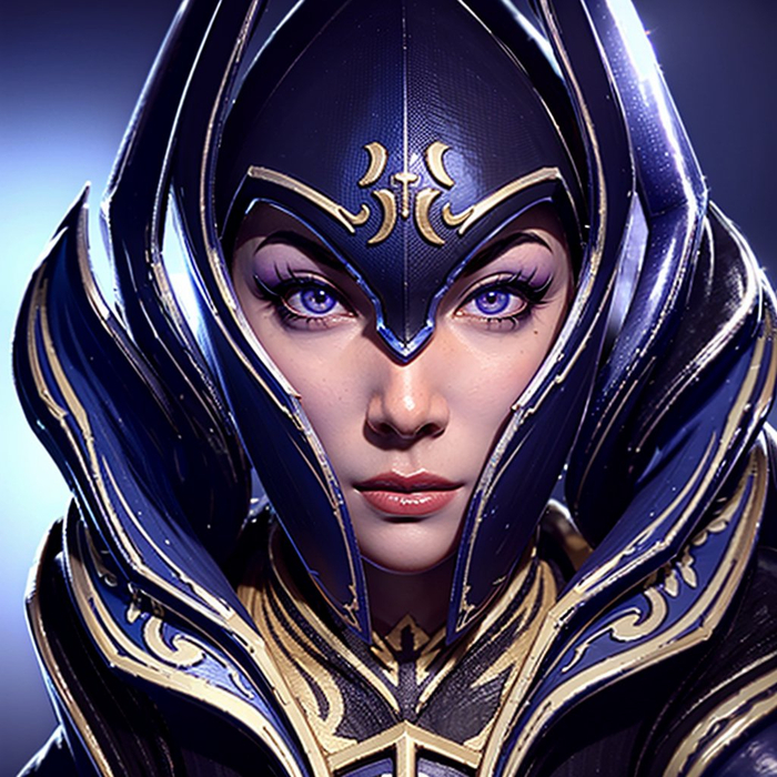 试着用SD训练了一个Luna的Lora，可能选的素材有问题，最后出图只能出头像__财经头条__新浪财经