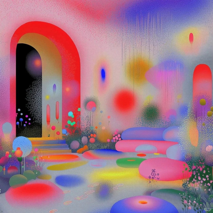 巴西的数字艺术家Arthur Machado 探索了抽象和迷幻主题__财经头条__新浪财经