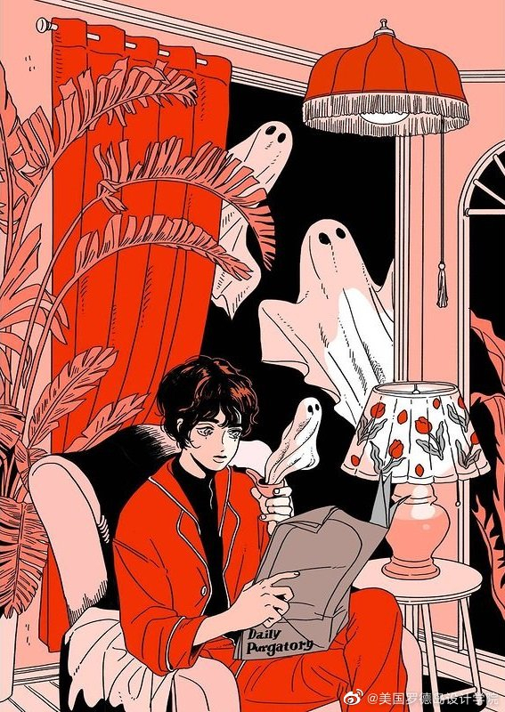 来自韩国艺术家 KIM SANHO/김산호 的插画作品__财经头条__新浪财经