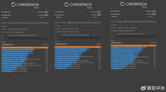 中高端处理器方面，9700x表现如何？AMD锐龙7 9700X对比i7 13700K评测__财经头条__新浪财经