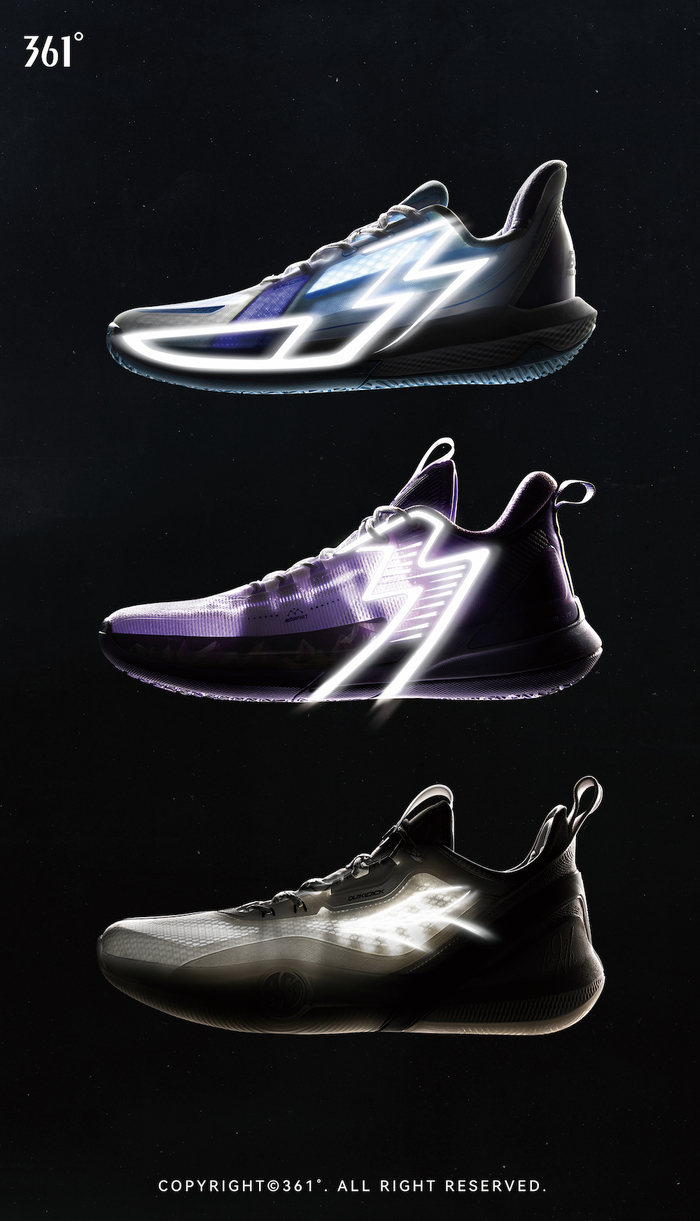从点到面，看 361° 全新篮球鞋矩阵绽放光彩|矩阵|中底|前掌|特写|低帮_新浪新闻