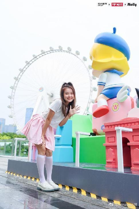 潮流巨星MOLLY空降欢乐港湾——“MOLLY放空的一天”全国首展开启