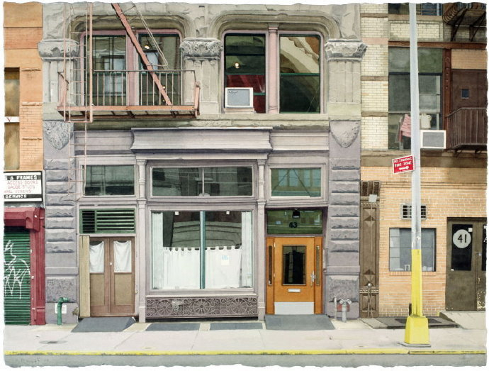来自Ins插画师 Peter Dumas 笔下的水彩街景