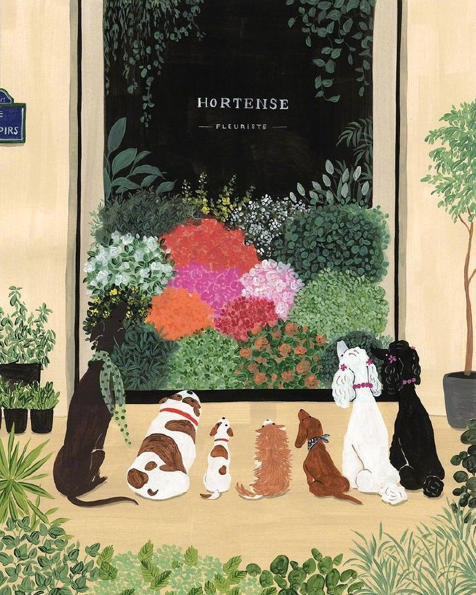 来自插画师 Yukiko Noritake 绘画作品__财经头条