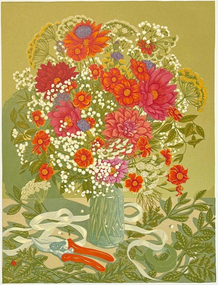 来自英国版画家 Vanessa Lubach 的一组版画作品欣赏