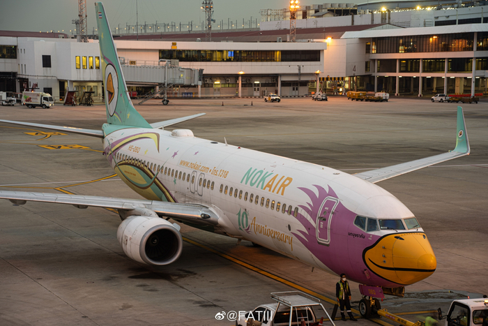 泰国🇹🇭Nok Air，一家因为涂装出圈的航空公司……