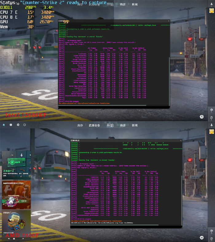 i5-12600KF vs Ryzen 5 7500F：谁是当下中端CPU首选|内存|AMD|CPU性能对比|中端CPU对比|处理器评测_新浪新闻
