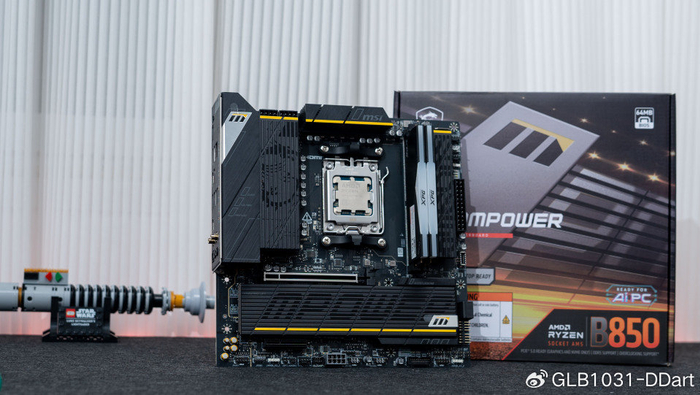 最强B850来袭：微星 B850MPOWER 主板评测分享__财经头条__新浪财经