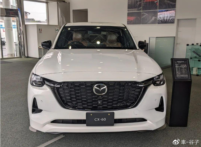 全新马自达CX-60海外到店，后驱+六缸，最大扭矩550牛米
