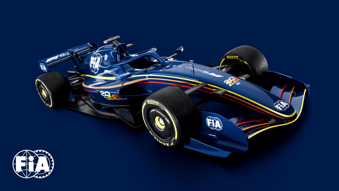 FIA发布2026赛季新一代F1技术规则大改后的赛车概念图！