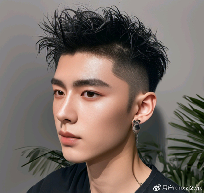 2024新时尚发型来了，帅气有型不落伍，很适合年轻男生|男发|发型|鲻_新浪新闻