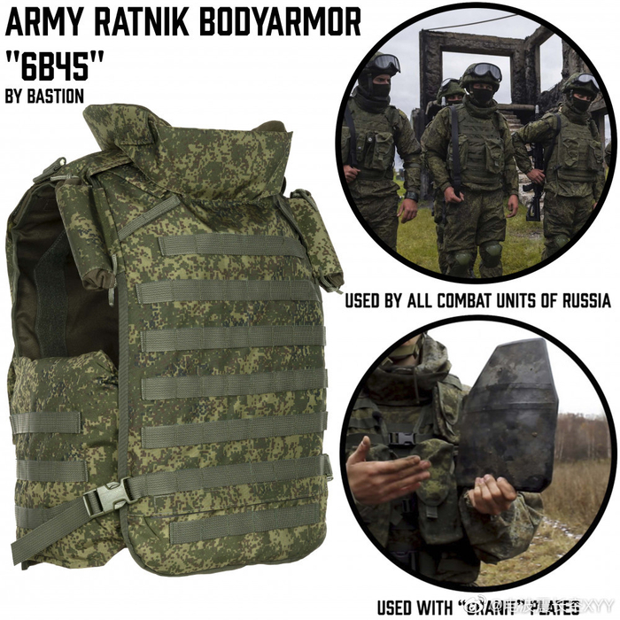 俄军士兵的防弹插板救了自己一命……