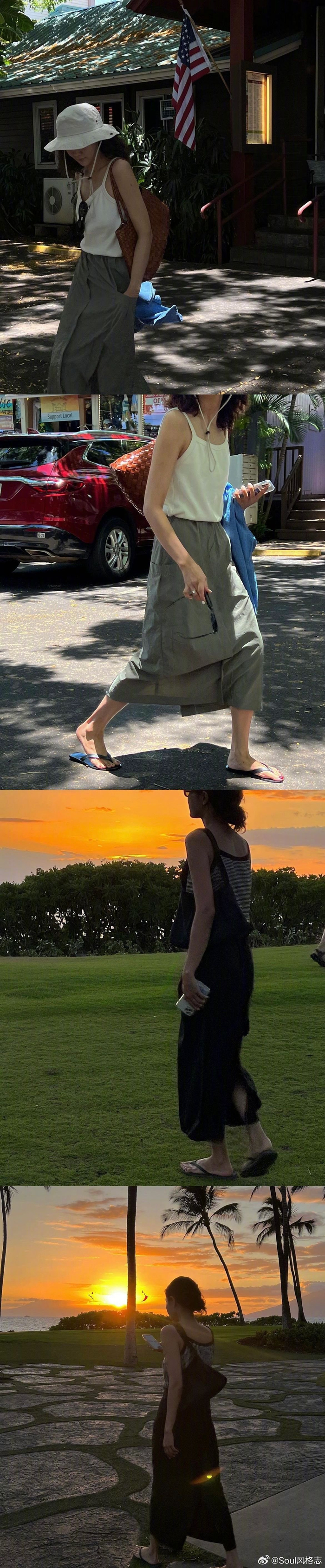 博主kjin 夏日穿搭 随意舒适的日常搭配 实穿也不乏氛围感！__财经头条__新浪财经