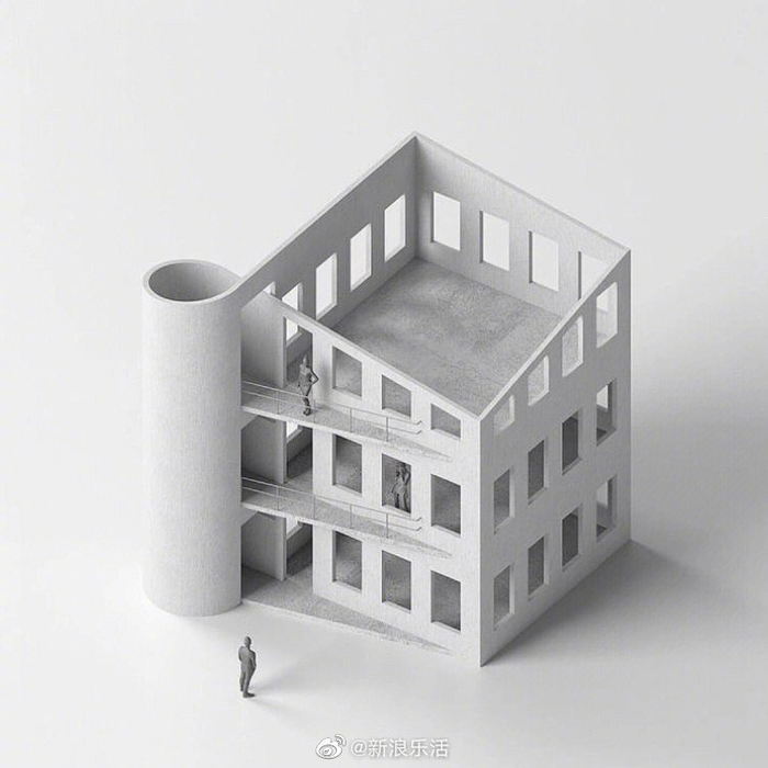 韩国设计师Saul Kim创造出的“不可能”建筑……__财经头条__新浪财经