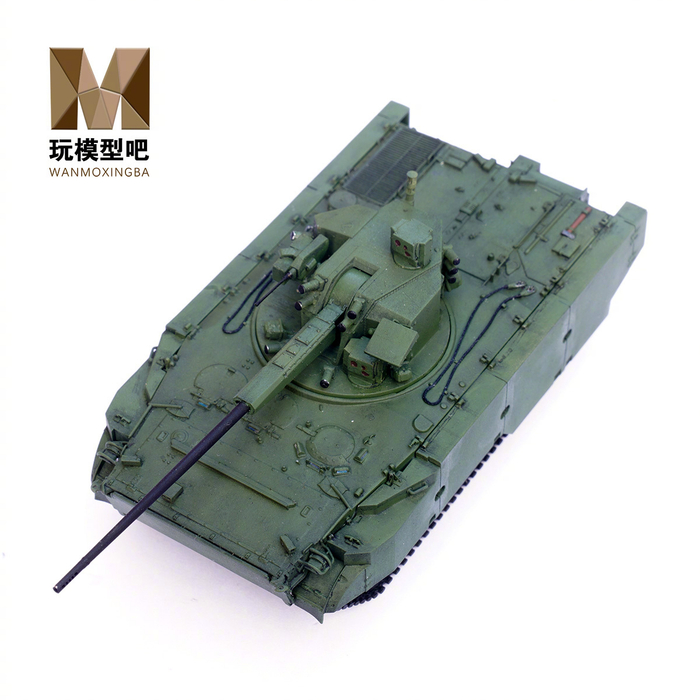 俄罗斯2S38“偏流”自行高炮3D打印树脂成品！__财经头条__新浪财经