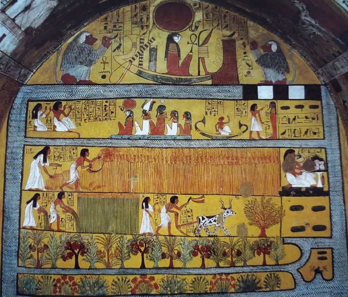 世界壁画赏析丨尼罗河的儿女|尼罗河|壁画|埃及_新浪新闻
