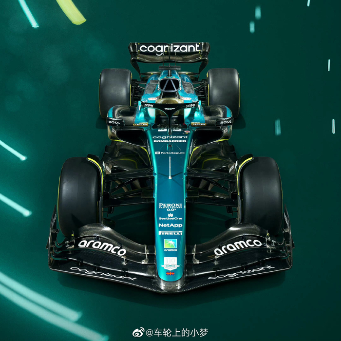 阿斯顿·马丁F1车队发布2023赛季新车AMR23！__财经头条__新浪财经