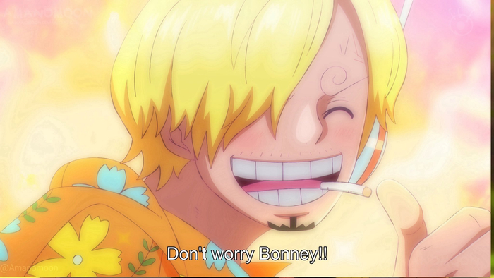 海贼王1105话Amanomoon的上色作品：朵尔、娜美、贝加庞克、山治……