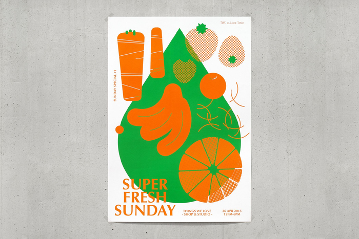 韩国设计师 Jaemin Lee（李在敏）的创意活动海报设计……