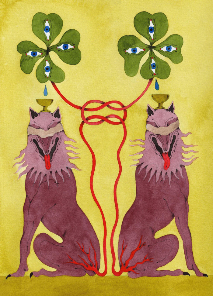 来自画家 Lou Benesch 绘画作品欣赏，独特的画风__财经头条