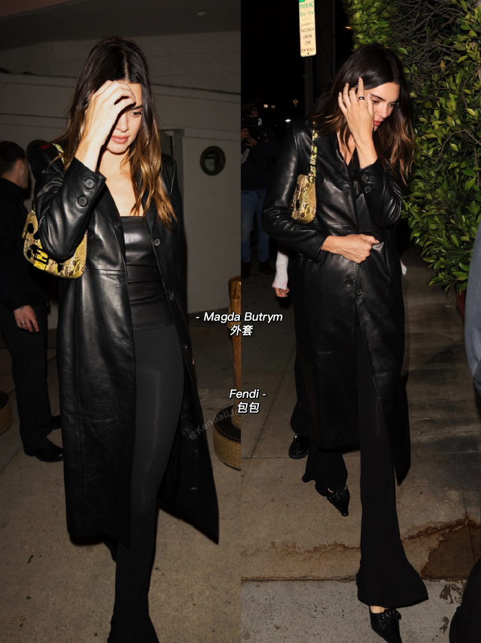 Kendall jenner近期造型汇总 走静奢风的肯豆在the……__财经头条