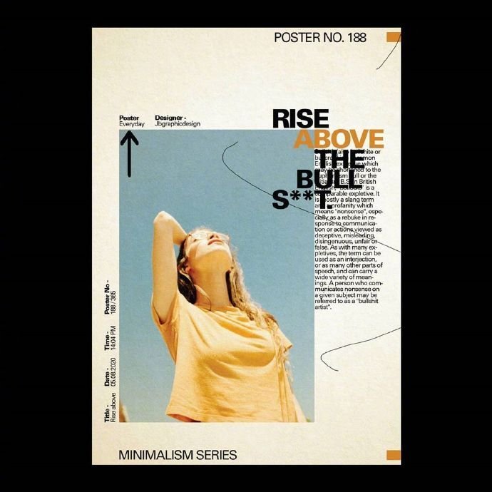 人物排版海报参考by Jack Booker