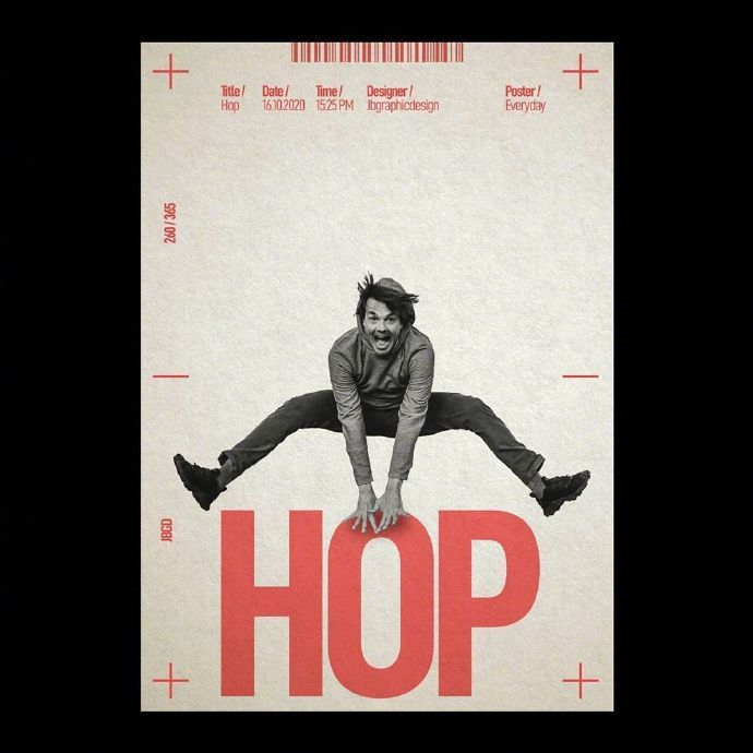 人物排版海报参考by Jack Booker