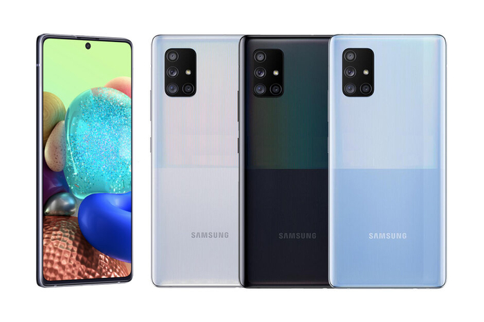 支持5G、升级处理器：三星Galaxy A71 5G渲染图与部分规格曝光__财经头条