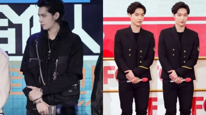 曾属SM娱乐艺人 3偶像同框站姿神同步