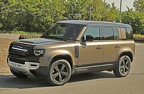 LAND ROVER全新Defender V8车型间谍照流出
