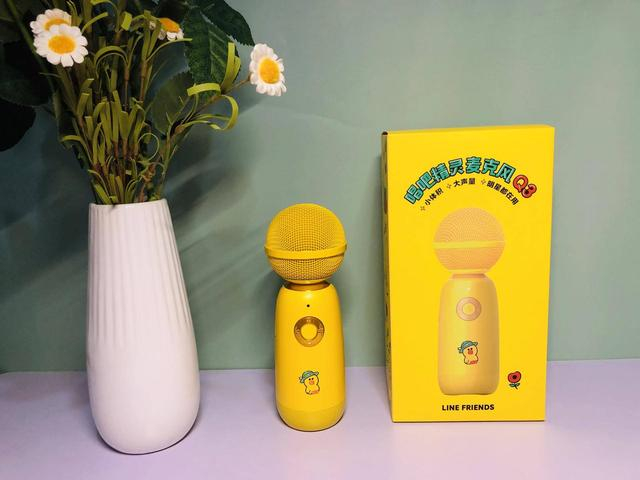 小巨蛋麦克风Q3 LINE FRIENDS定制——又潮又有趣的K歌麦克风__财经头条__新浪财经
