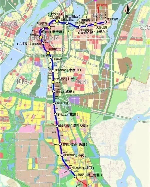 预计年底开通！地铁3号线首个特色站江铃站实景曝光！