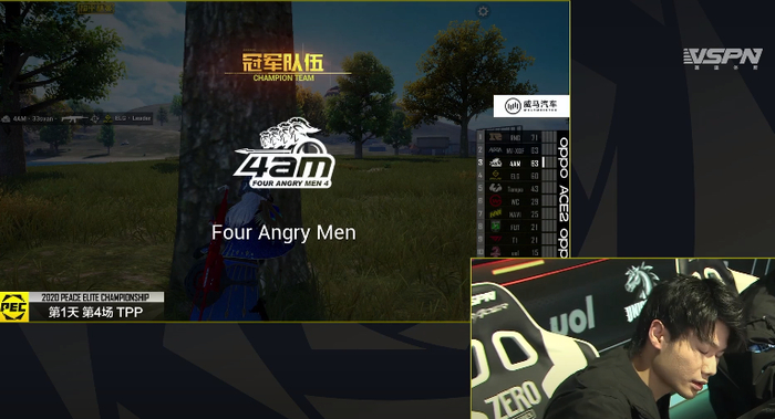 PEC国际冠军杯首日，33上演独狼吃鸡，4AM果然人均雷神|4am|吃鸡|雷神_新浪新闻