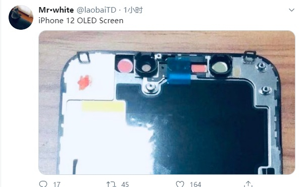 苹果 iPhone 12 OLED 显示屏谍照曝光__财经头条__新浪财经