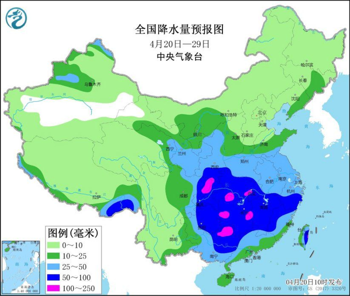 严重超标！湖南湖北等还要继续下雨，广东网友：能北水南调吗|湖北|湖南|降雨|广东|广西|地区|多地|江南|云系|降水_新浪新闻