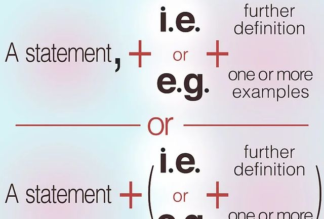 SCI论文写作要掌握好“e.g.”和“i.e.”|e.g|句子|括号