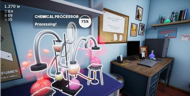 一款神奇的化学实验模拟游戏