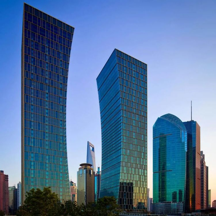 中国农行及中国建行总部——双辉大厦，上海陆家嘴地标建筑！|陆家嘴|建筑|双辉_新浪新闻