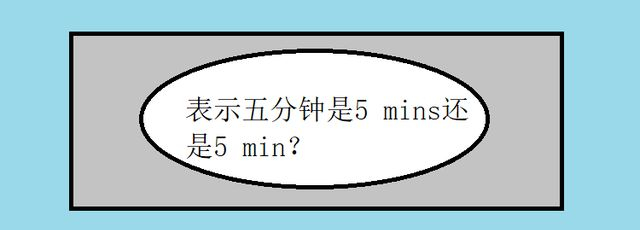 表示五分钟是5 mins还是5 min?|短语|例句|单词|英语|I've_新浪新闻