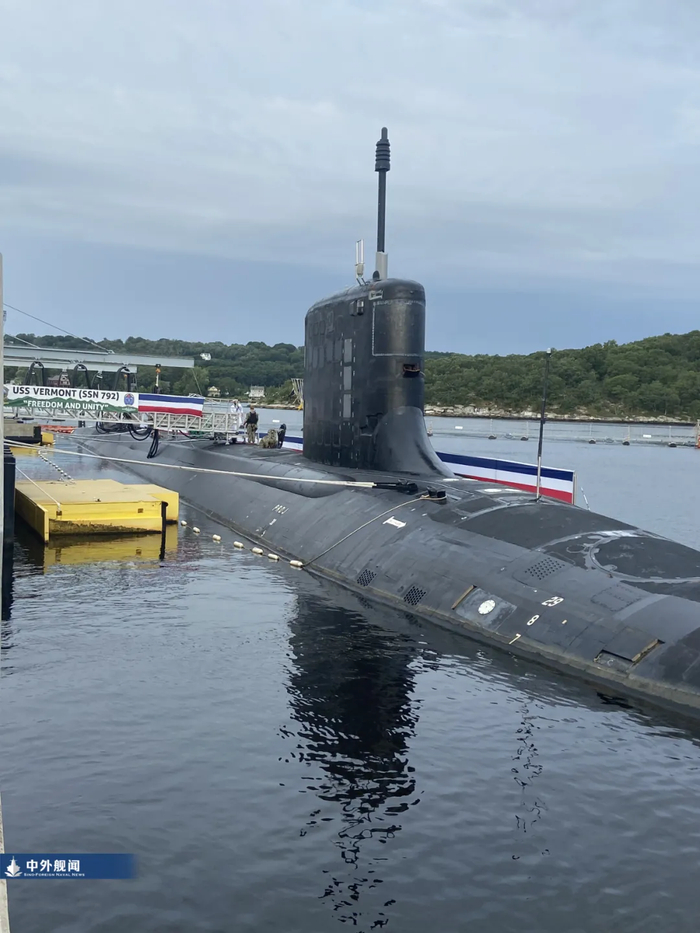 美军第四批弗吉尼亚级核潜艇首艘福蒙特号入列