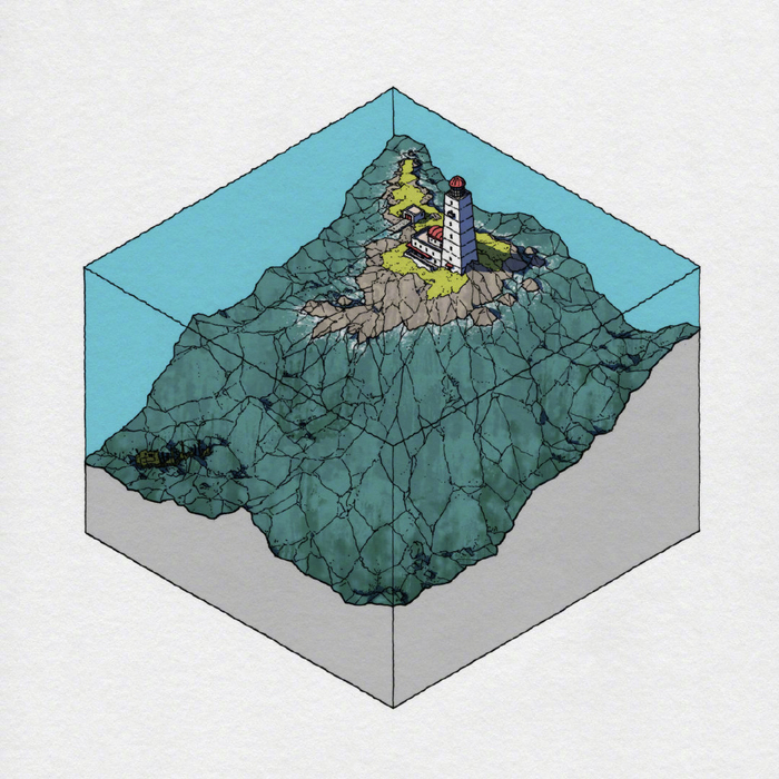 在方寸之地内造出了地质解构、海岸线、避难所、自然植被……